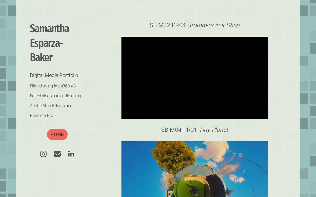 Esparza-Baker Interactive Media Portfolio
